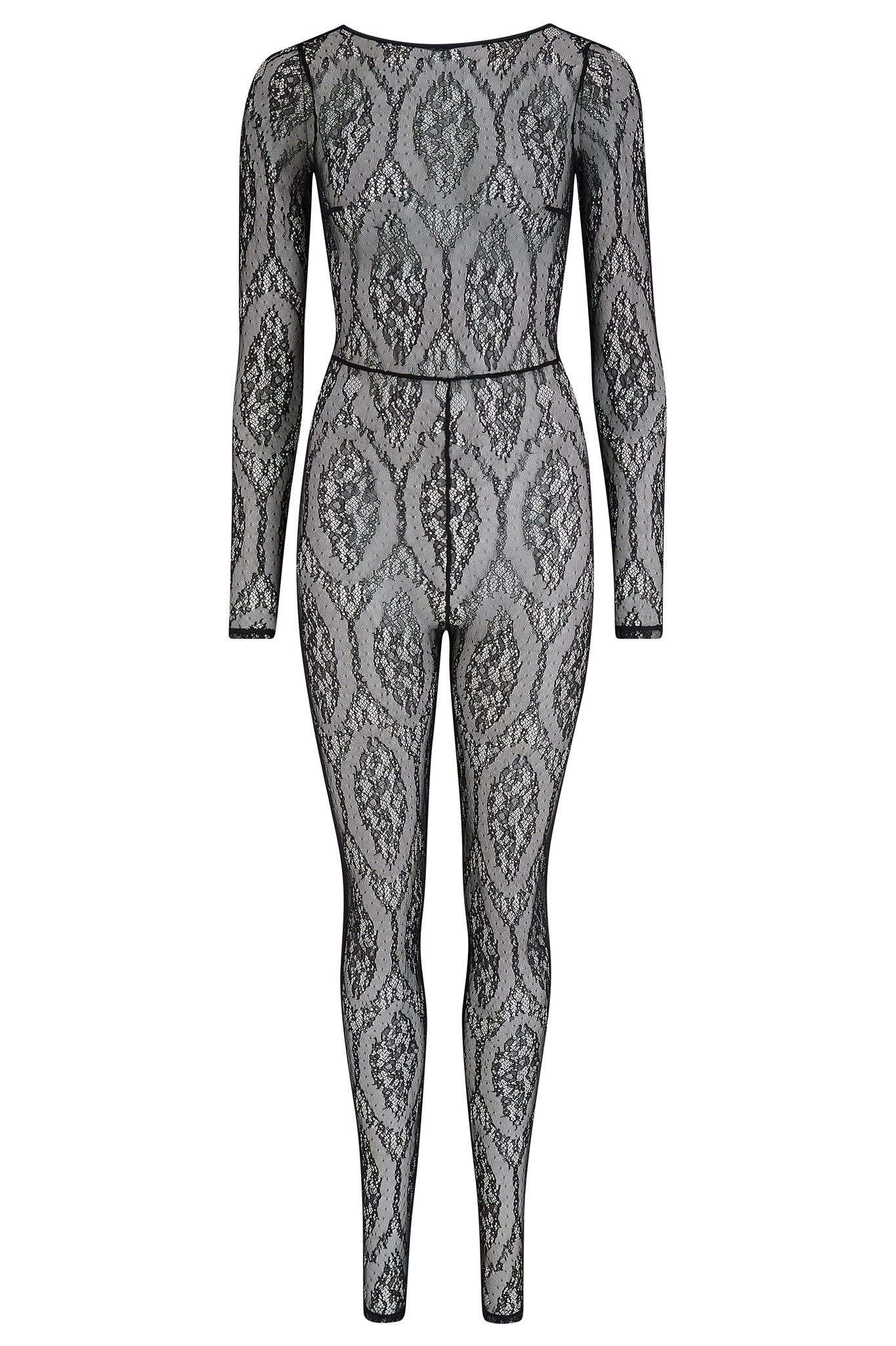 Giovanna Sheer Lace Catsuit | Luxury Lingerie UK | Edge O’ Beyond | Designer Underwear + Gifts ...