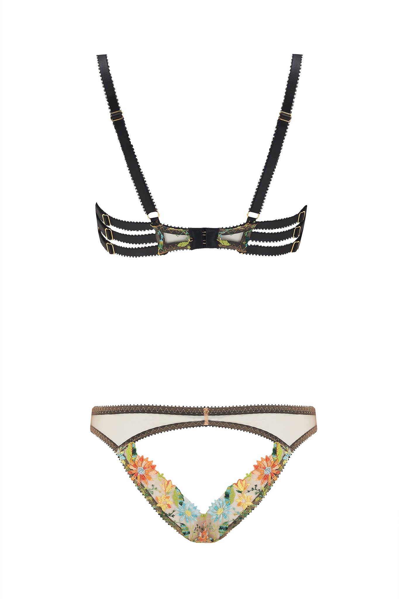 Daisy Brief | Luxury Lingerie with Floral Embroidery | Designer ...