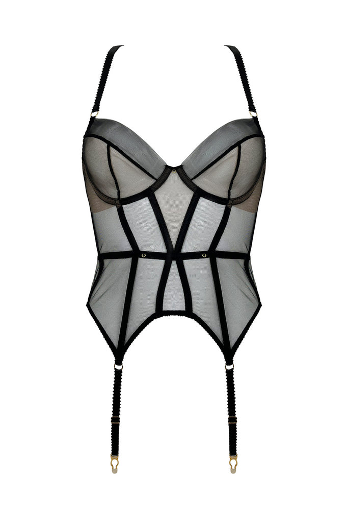 Marinette Three Piece Cup Basque | Luxury Lingerie + Gifts—Edge o ...