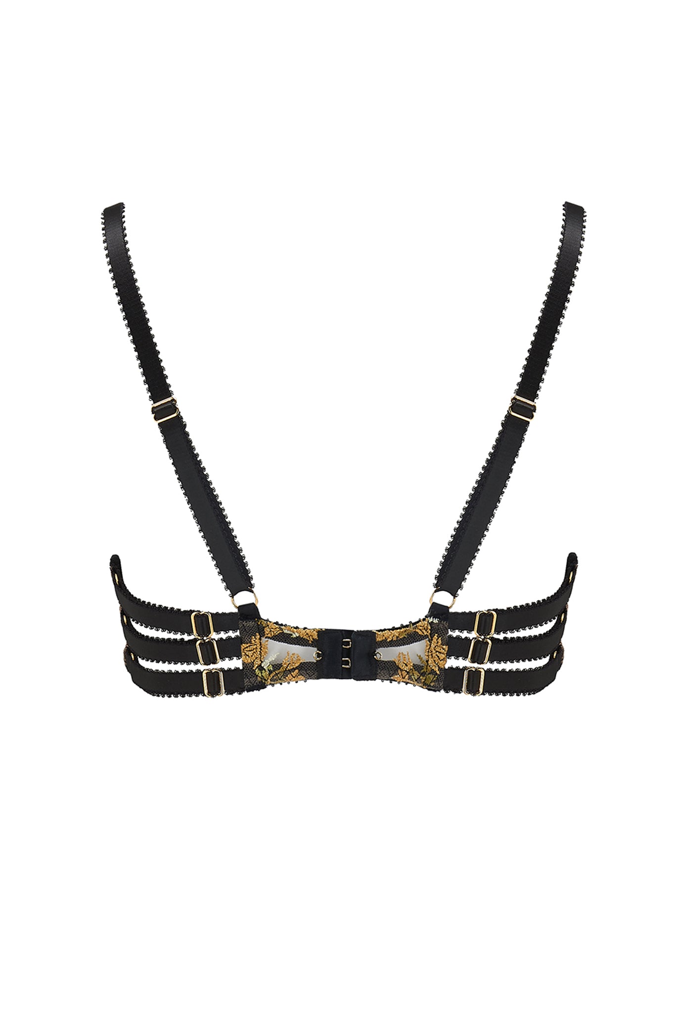 Charlotte en Or Quarter-Cup Bra – Edge o' Beyond