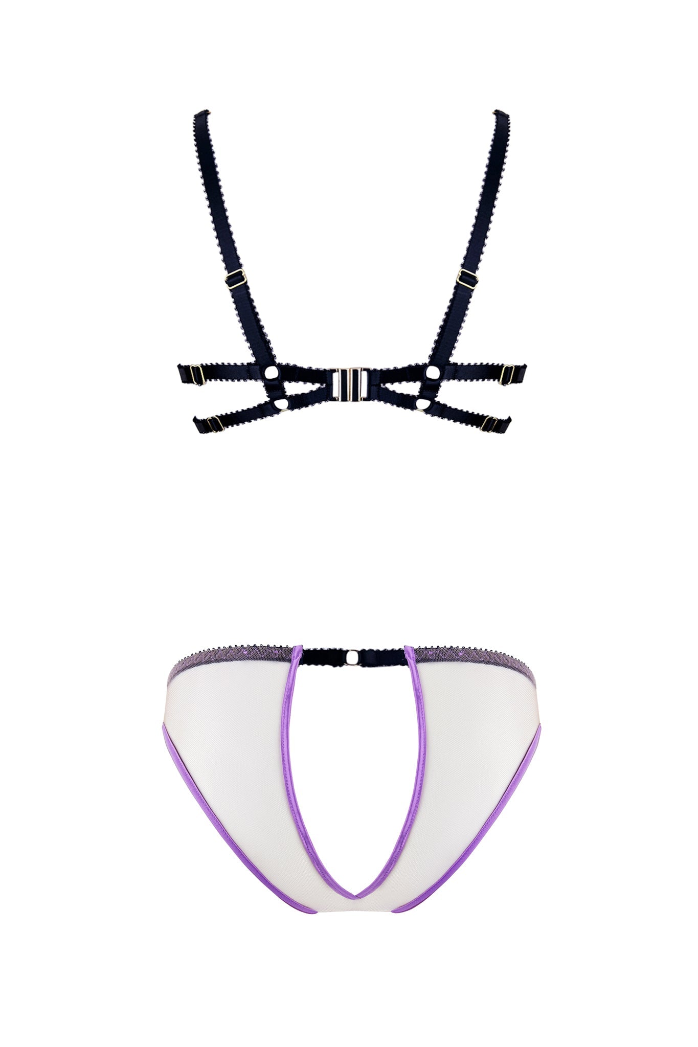 Ava Bra | Purple Luxury Underwear | Designer Lingerie + Gifts by Edge o ...
