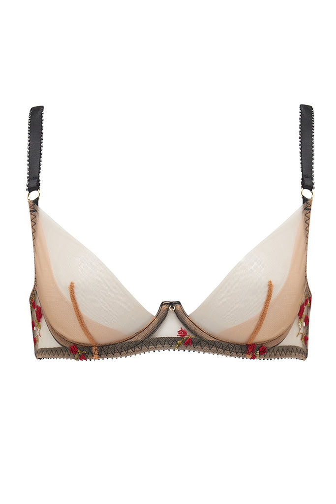 Charlotte Illusion Bra | Luxury Lingerie + Gifts—Edge o' Beyond, UK