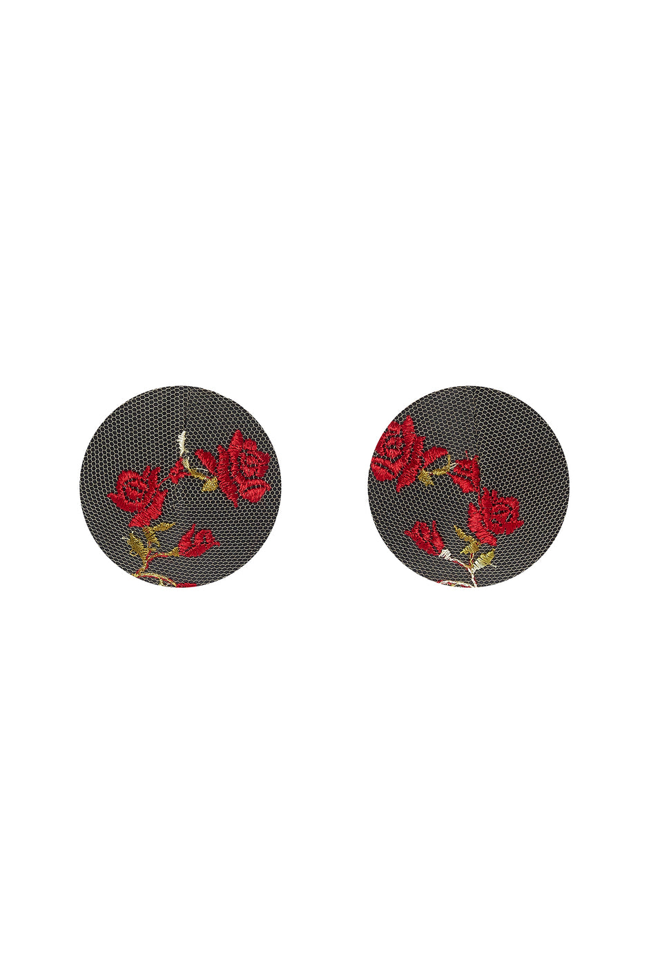 Charlotte Illusion Bra | Floral Embroidered Luxury Lingerie in Red ...