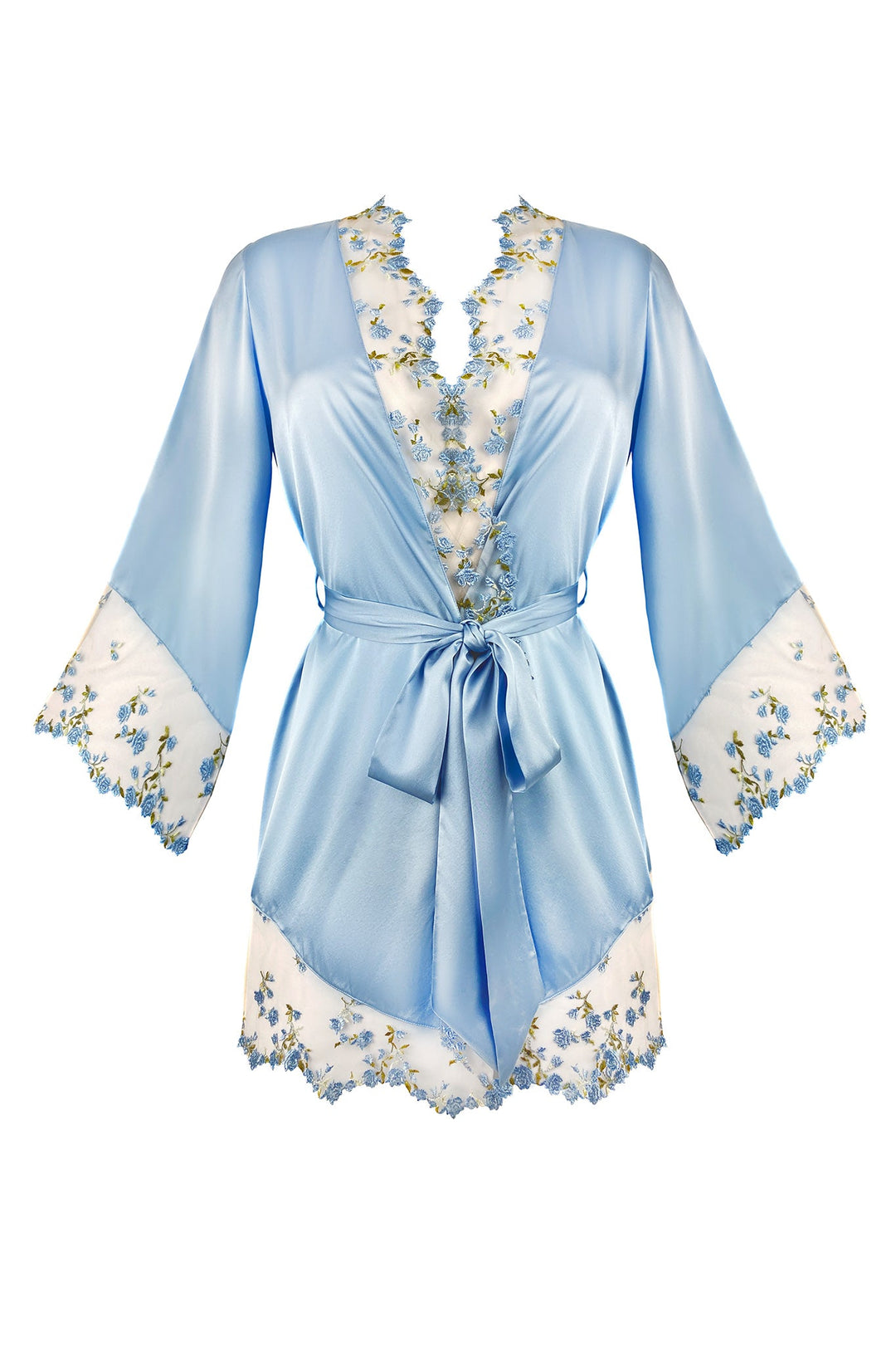 Charlotte Ciel—Serene Blue Lingerie Set by Edge o' Beyond, UK