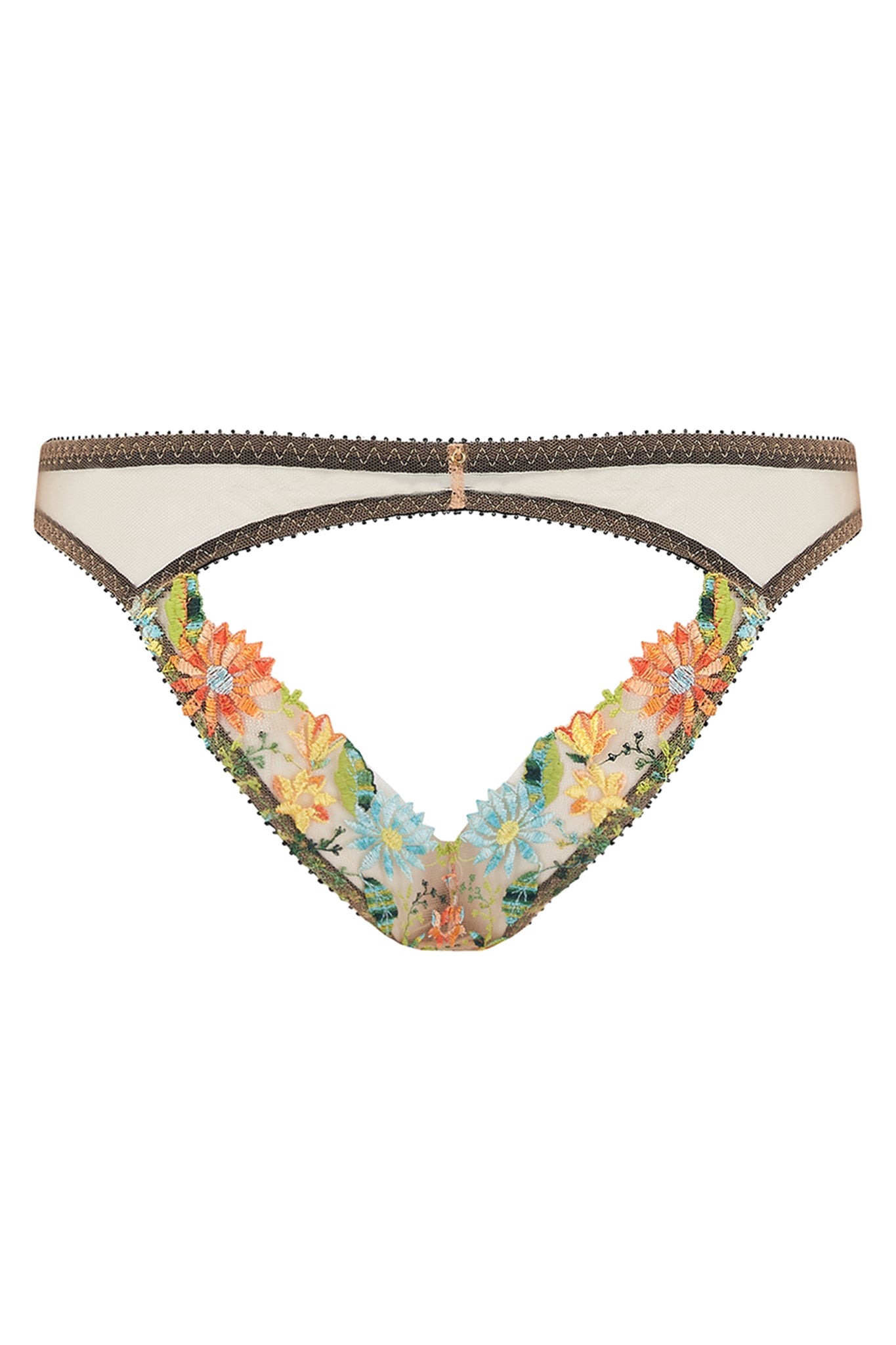 Daisy Brief | Luxury Lingerie with Floral Embroidery | Designer ...