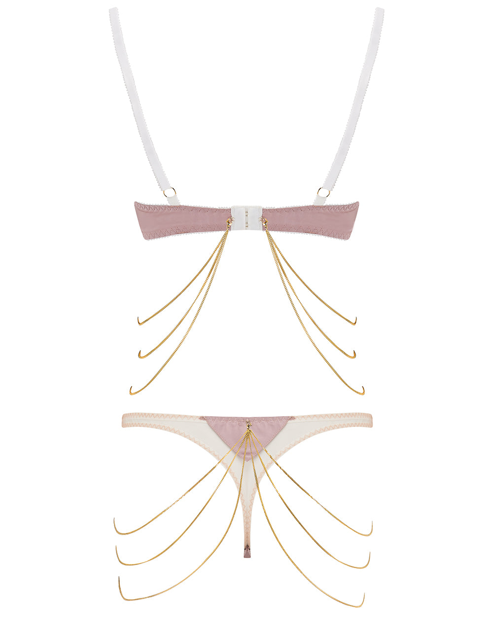 Ruby Bra | Sheer Luxe Lingerie, Pink Silk | Luxury Underwear + Gifts by ...