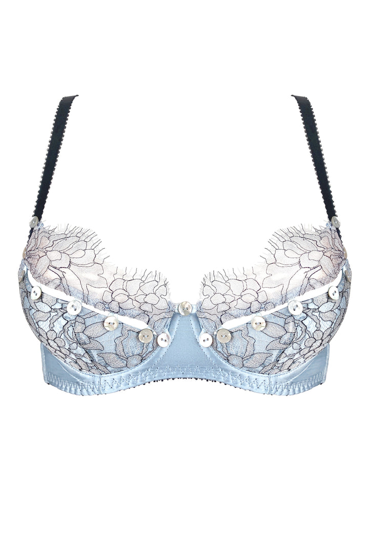 Nikki Quarter-Cup Bra | Luxury Lingerie + Gifts—Edge o' Beyond, UK